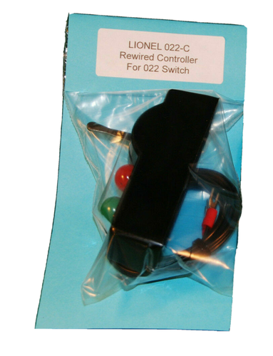 Lionel O Gauge 022-C Switch Controller 3' Wire Inc Bulbs & Wire Spades ...
