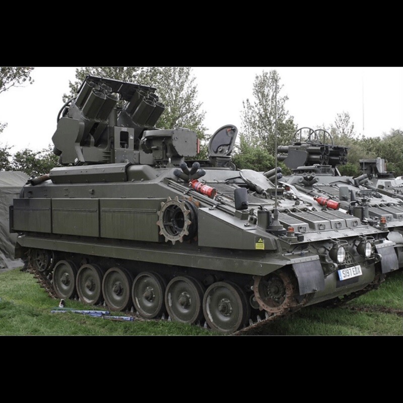 1/72 Britain "Stormer HMV air defense missile system" Tank kit model(3D ...