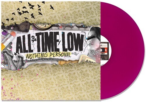 All Time Low NOTHING PERSONAL Limited Edition NEW NEON PURPLE COLORED ...