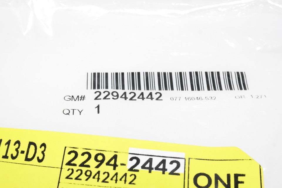 OEM NEW GM Division Series Radiator Support Intake Manifold Plate Badge ...