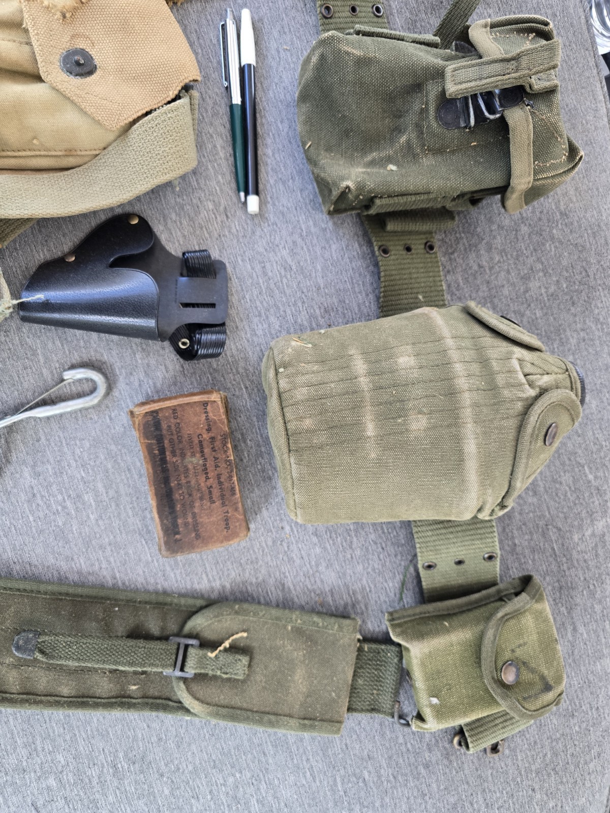 WW2 US Army Military Field Gear Equipment Y | eBay