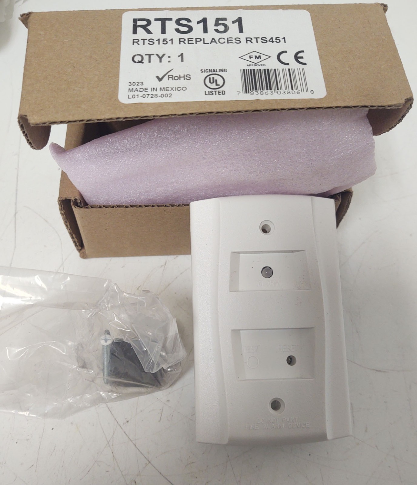 🔥System Sensor RTS151 Fire Alarm Remote Test Station | eBay