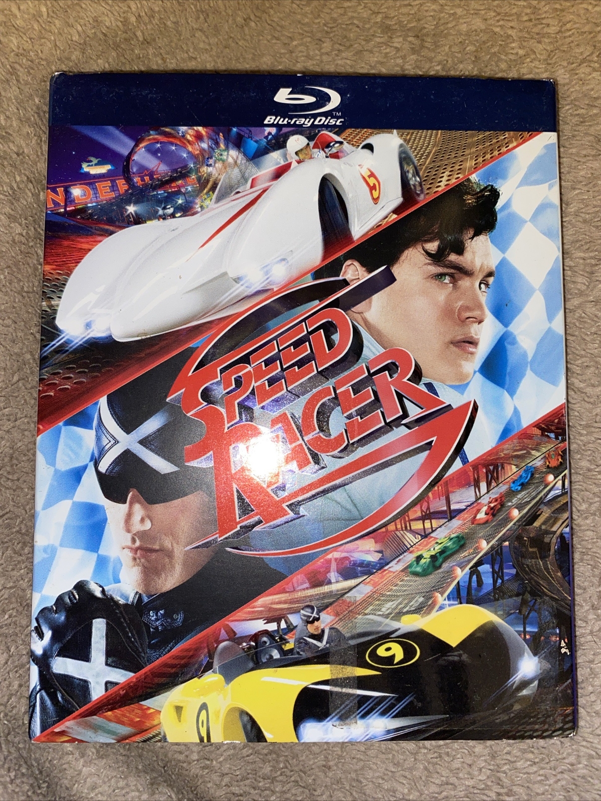 Speed Racer (Blu-ray Disc, 2008, 3-Disc Set) With Slipcover Ultra Rare ...