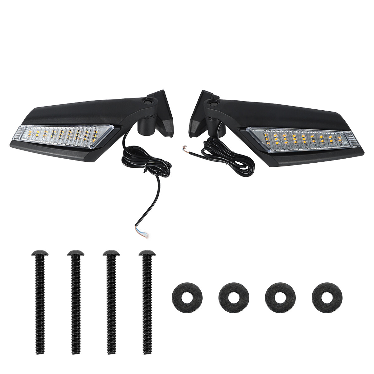 Kemimoto Mirrors Kiwi Master X3 Side Mirrors Compatible For 2017-2025 ...