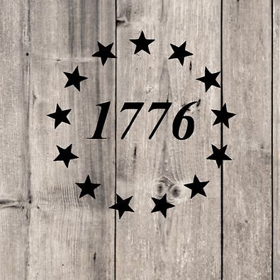 1776 Stars Car Decal | eBay
