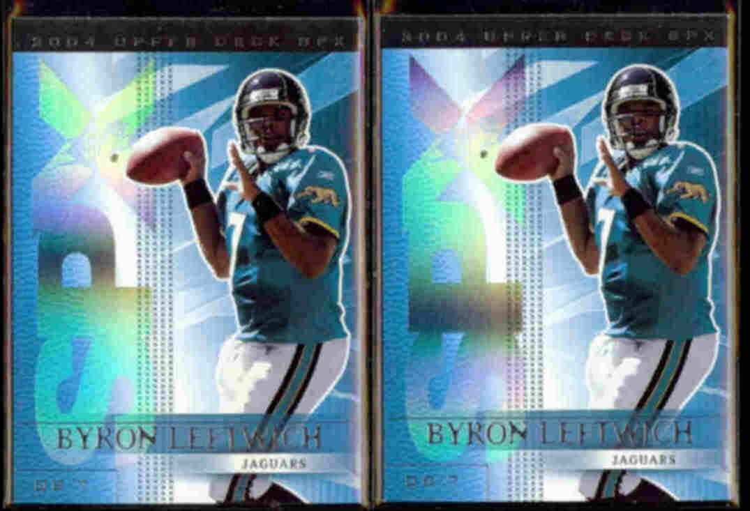 BYRON LEFTWICH (2) 2004 Upper Deck SPX #43. JAGUARS | eBay