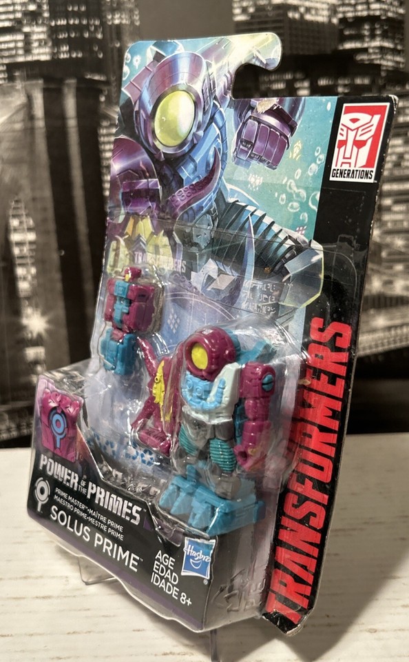 Transformers Power of The Primes Solus Prime Generations Rare Package ...