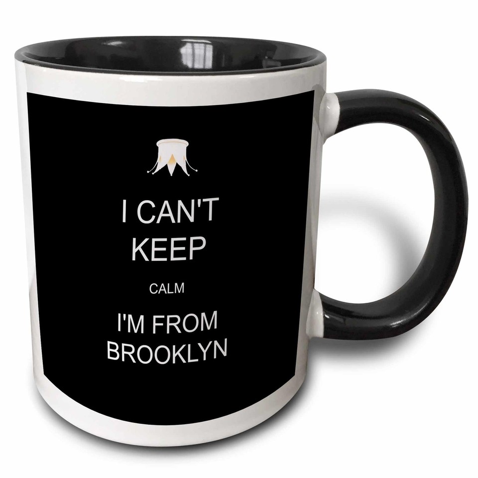 3dRose "I can't keep calm I am from Brooklyn" Ceramic Coffee Mug | eBay