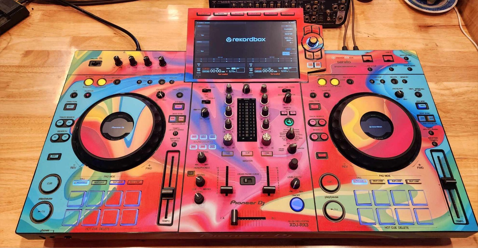 Skin Pioneer XDJ -RX3, RR, XZ, CDJ Skin Wood | Design | Full Wrap ...