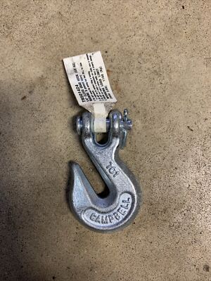 Campbell Clevis Grab Hook Zinc Plated Grade 43 1/4" T9501424 | eBay