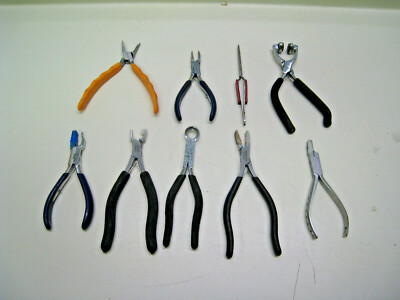 Lot of 9 Assorted Hilco Sadler Grobet Optometry Ophthalmology Tools ...