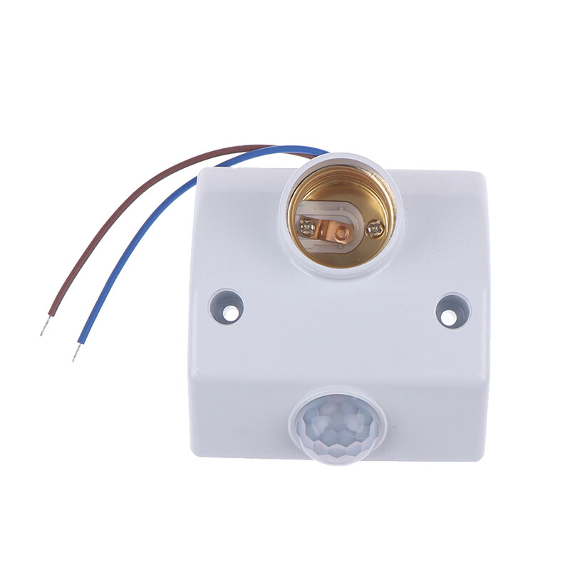 E27 AC110-220V 50/60HZ Infrared Motion Sensor Automatic Light Lamp ...