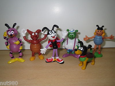 LOT 6x FERDY THE ANT COMPLETE SET Figure Figuras Figurines Fourmi ...