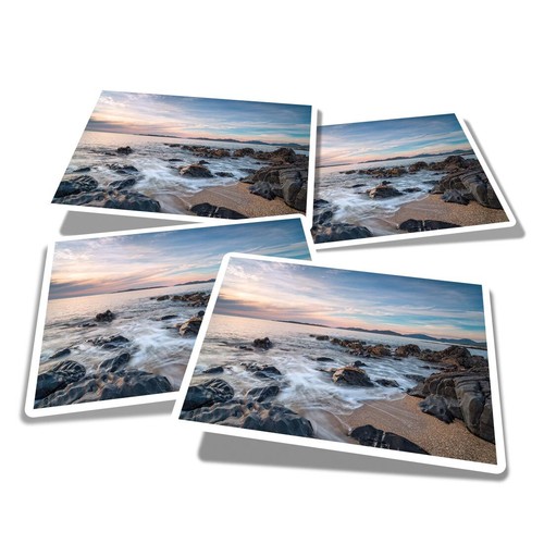 4x Vinyl Stickers Bagh Steinigidh Isle of Harris Scotland #50174 | eBay