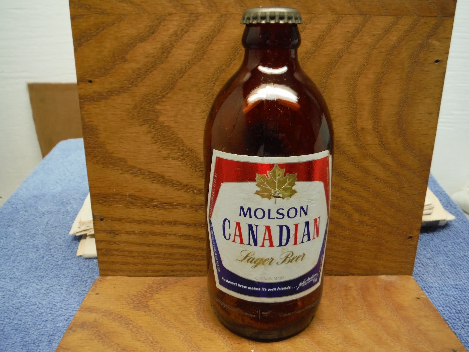 Molson Canadian Lager Beer Steinie Bottle Vintage | eBay UK