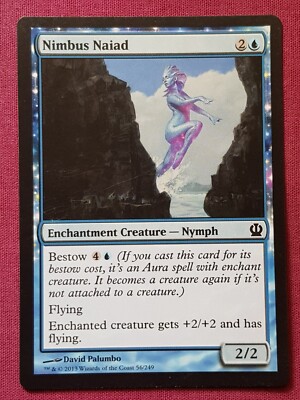 Magic The Gathering THEROS NIMBUS NAIAD blue card MTG | eBay Australia
