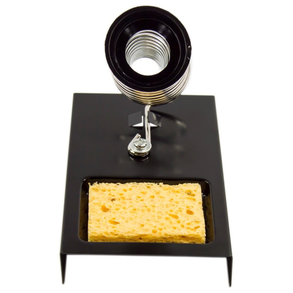 Soldering Iron Holder / Soldering Iron Stand with Tip Cleaning Sponge ...