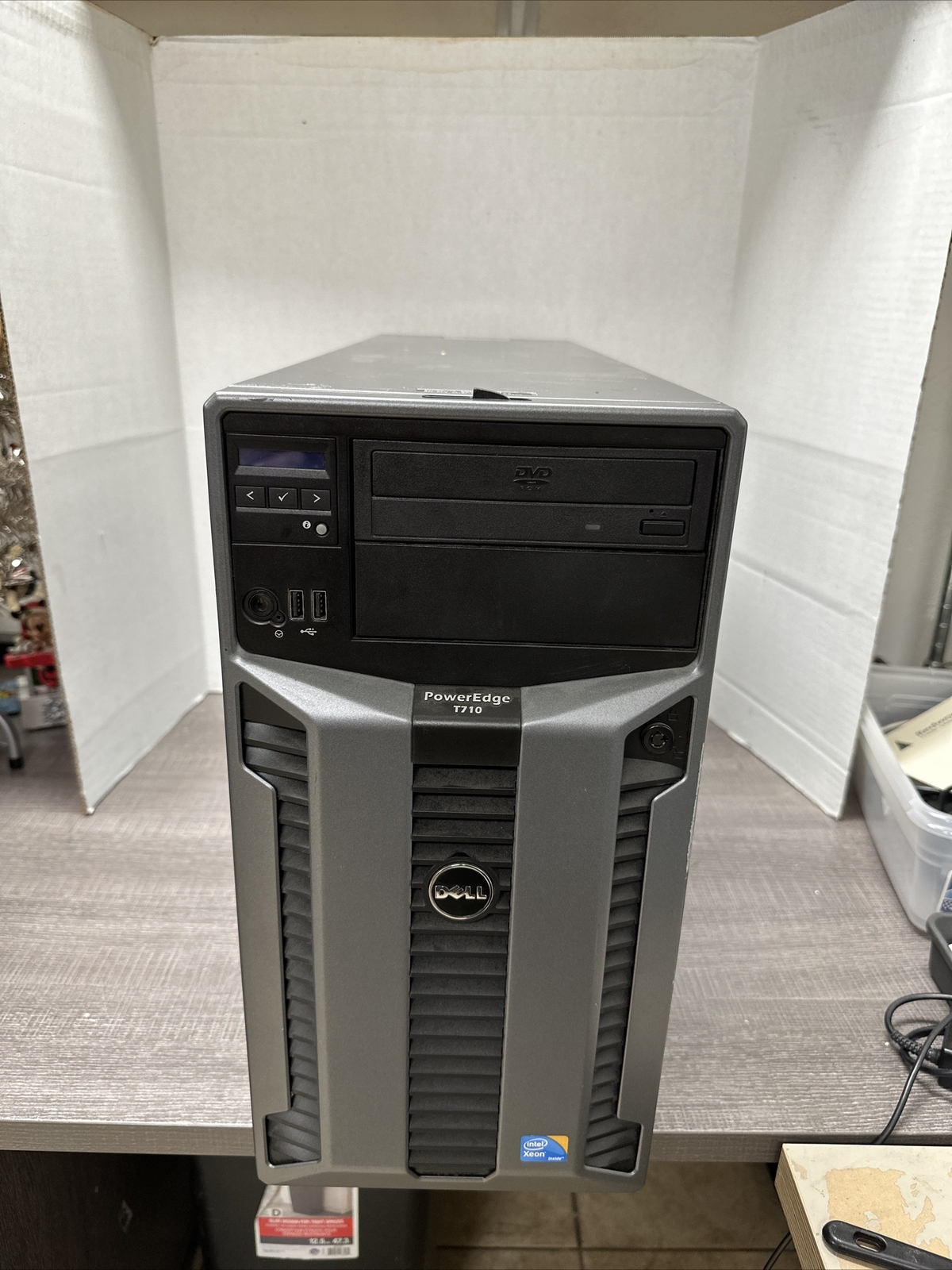 Dell PowerEdge T710 2.66GHZ SINGLE XEON PROCESSOR, 16GB RAM, NO DRIVES ...
