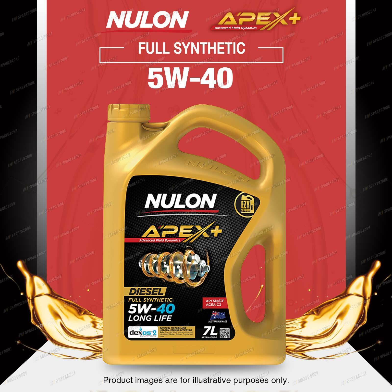 Nulon APEX+ 5W-40 Long Life Engine Oil 7L for MERCEDES E220 E250 E280 ...