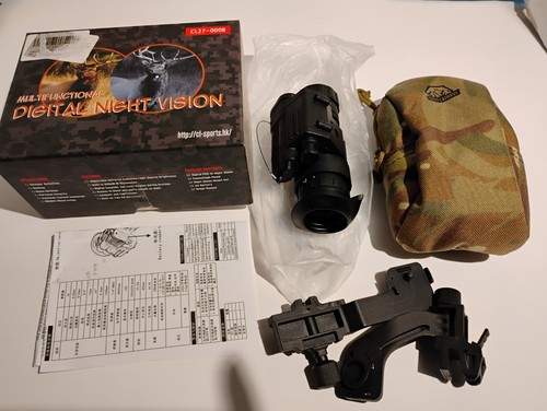 850nm Telescopic Infrared Night Vision Monocular Scope PV-1011 (Digital ...