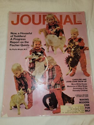 JOURNAL MAGAZINE JANUARY 1966 Vol 83 Issue 1 The Fischer Quints Kennedy ...