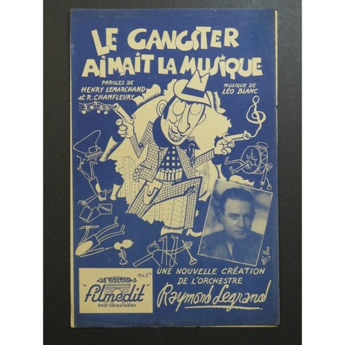 Le Gangster Aimait la Musique Raymond Legrand Chant 1943 | eBay