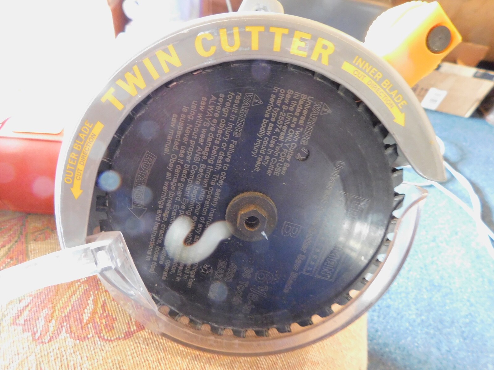 Craftsman Professional 7.8 Amp 6-1/8'' Twin Cutter Saw model 286.25574 ...
