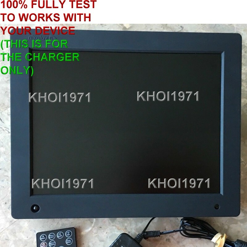 WALL AC power adapter FOR NIX NixPlay W12A digital photo frame 12 inch ...