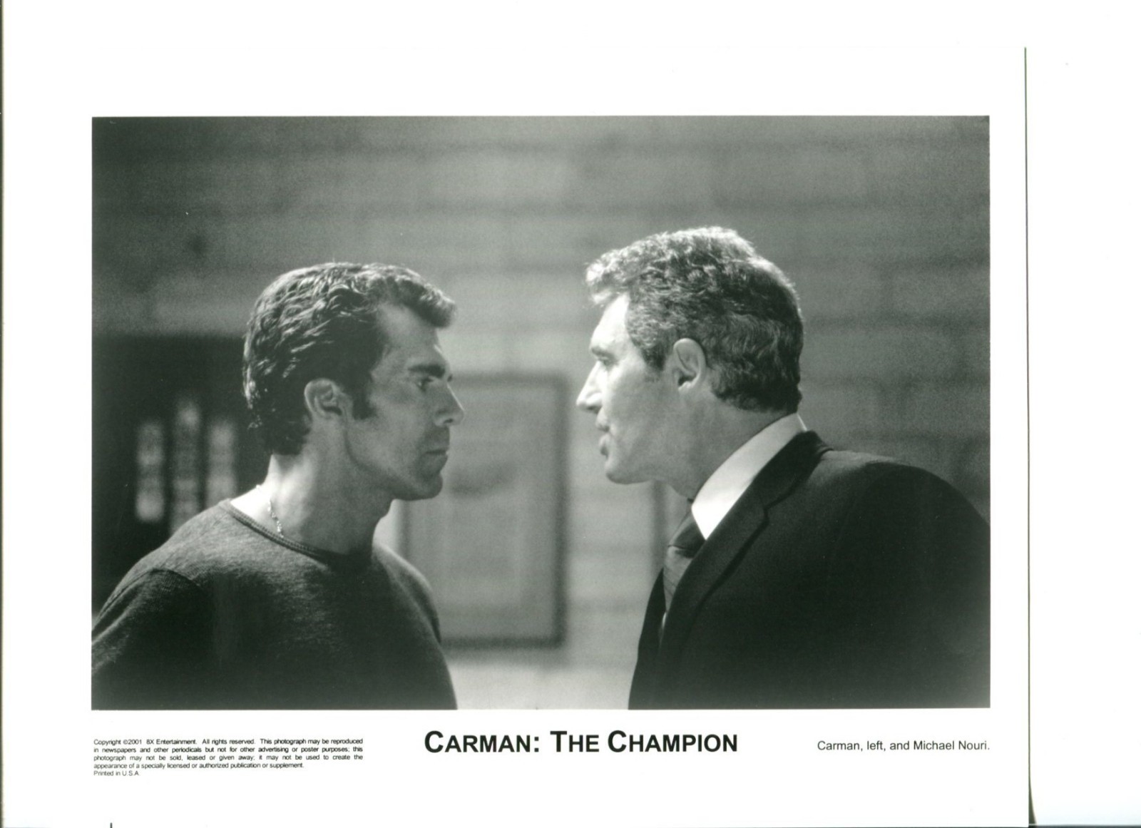 Carman Michael Nouri Carman The Champion Original Movie Press Still ...
