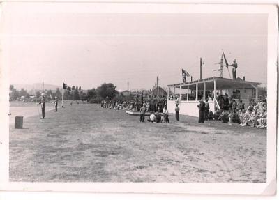 Reviewing Stand Organization Day Warner Barracks BAMBERG GERMANY 1952 ...