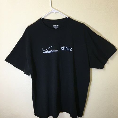XFINITY Mens T Shirt Size Extra Large Black Short Sleeve Casual | eBay