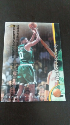 Walter McCarty-1998/99 Topps Finest Basketball-W/PROTECTIVE COATING | eBay