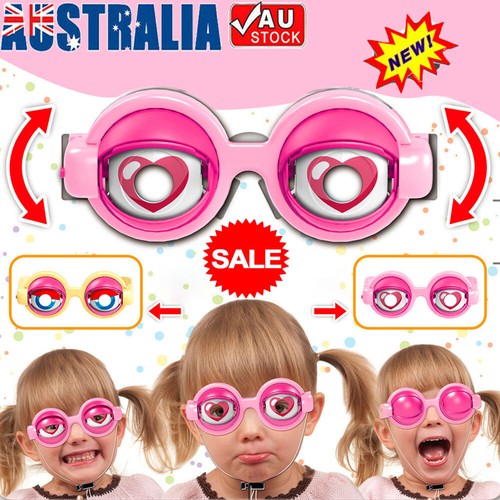 Kids Adult Big Frog Eye Funny Glasses Party Eyewear Crazy Blink Crazy ...