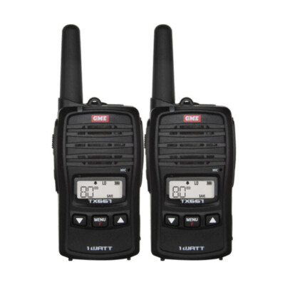 GME TX667 Twin Pack UHF Handheld 9319493279864 | eBay Australia