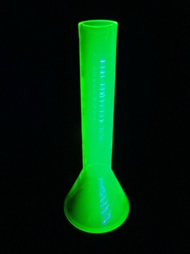 Black Light Uranium Vaseline GLASS - Hookah Tobacco WATER - 15"x6 ...