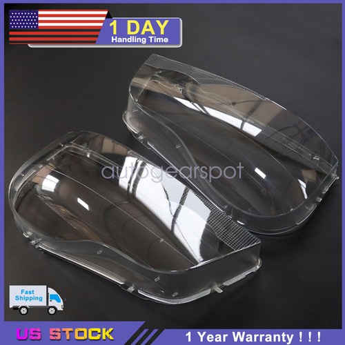 Pair Front Headlight Headlamp For Volvo XC90 2006-2014 Lampshade Lens ...
