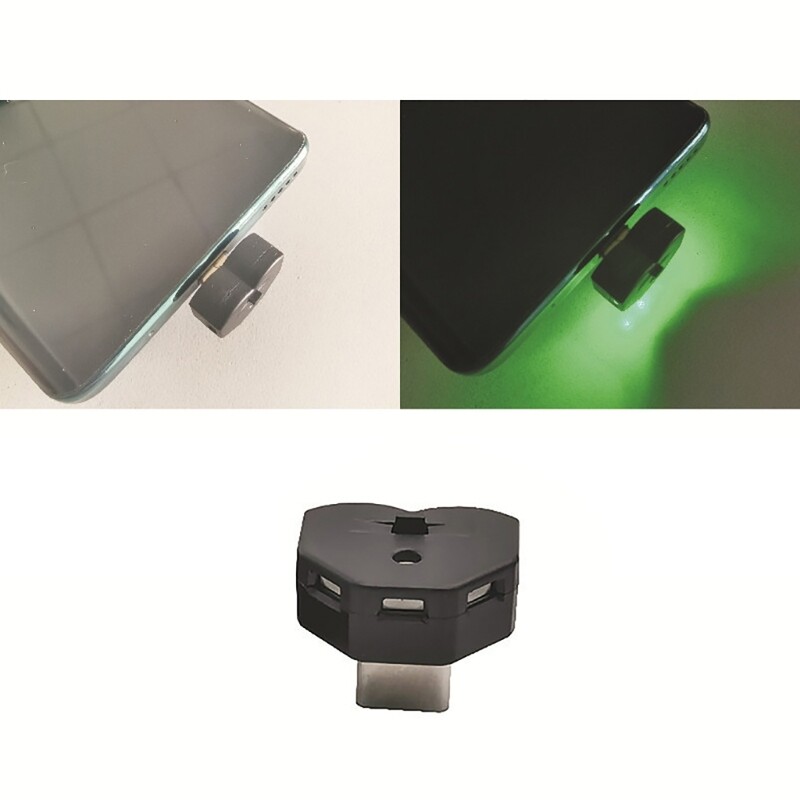 Mini Type C Light with 8 Color Adjustable Lighting Perfect for Consoles ...