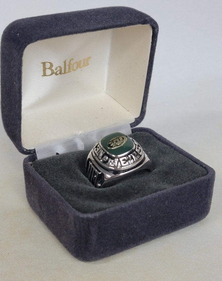 Balfour Vintage Official New York Jets NFL Football Team Ring Boxed ...