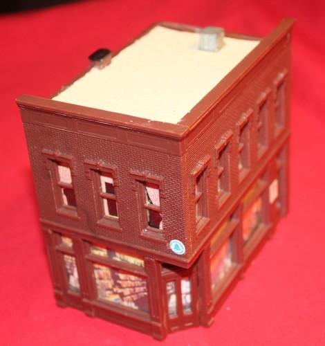 2 Story Classical Corner Retail Store Building - HO Scale | eBay