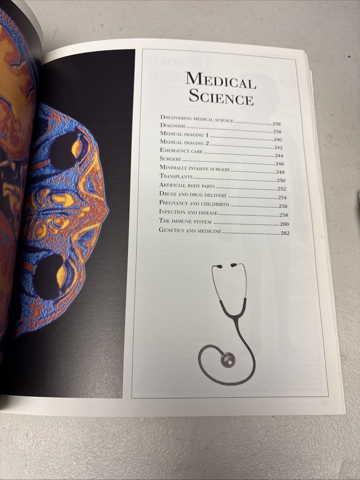 DK "ULTIMATE VISUAL DICTIONARY OF SCIENCE" 1st American Ed. 1998 ...