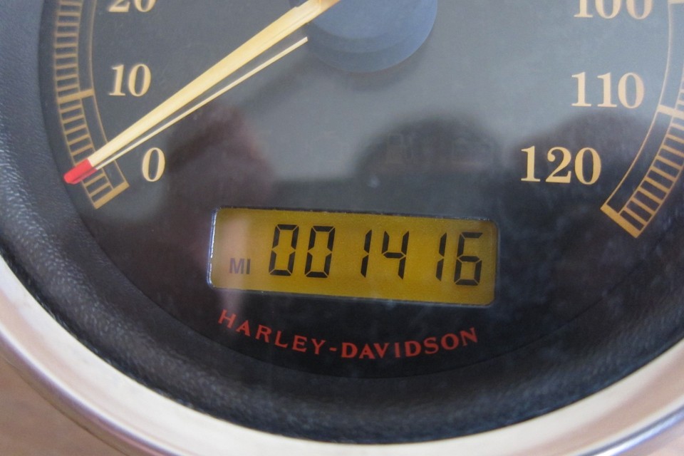 2007-2013 OEM Harley Davidson Sportster Speedometer 1,416 Miles 67037 ...