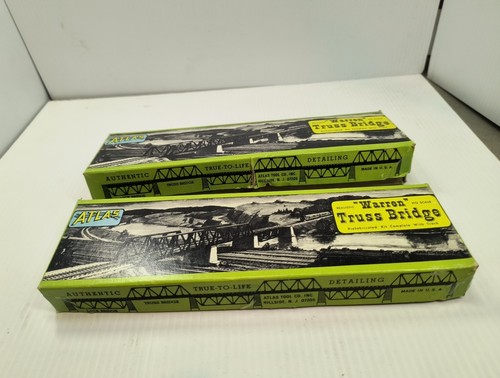 Atlas HO Scale Warren Truss Bridge Kit | eBay