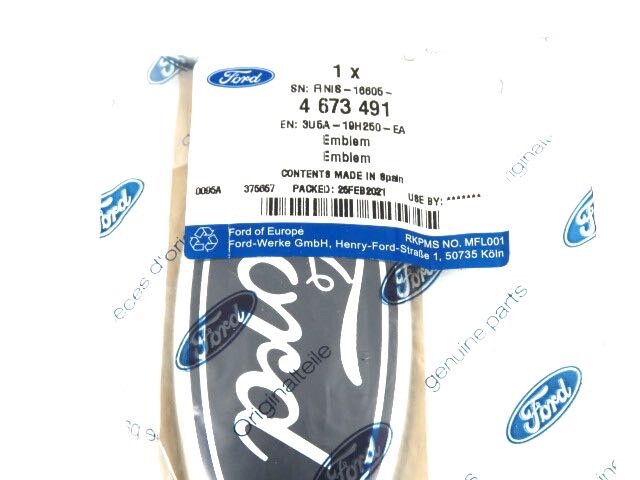 Genuine New FORD REAR BADGE Oval Emblem For StreetKA 2003-05 & Fiesta ...