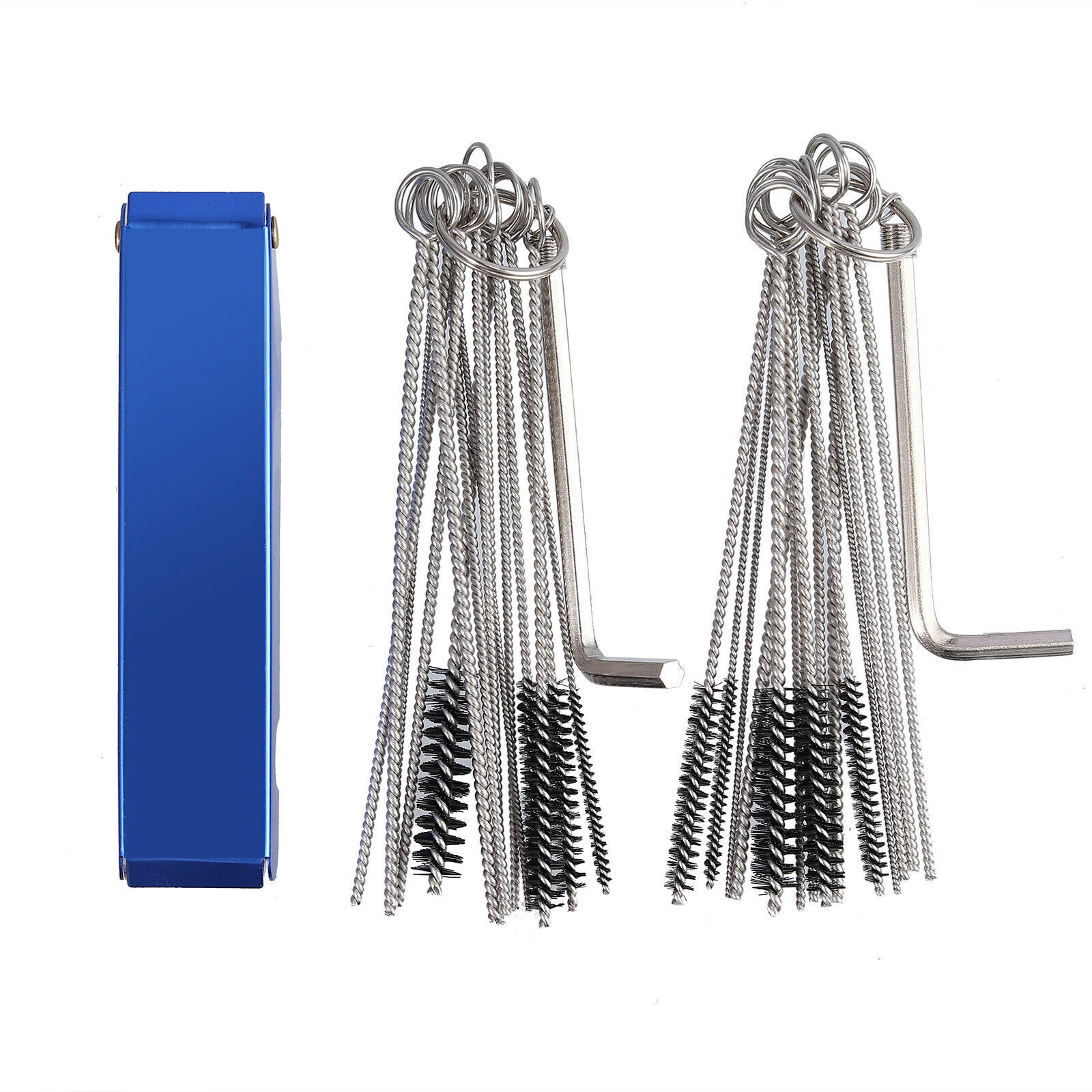 Carburetor Jet Cleaner Cleaning Tool Wire Set with Nylon Tube Brush Set ...