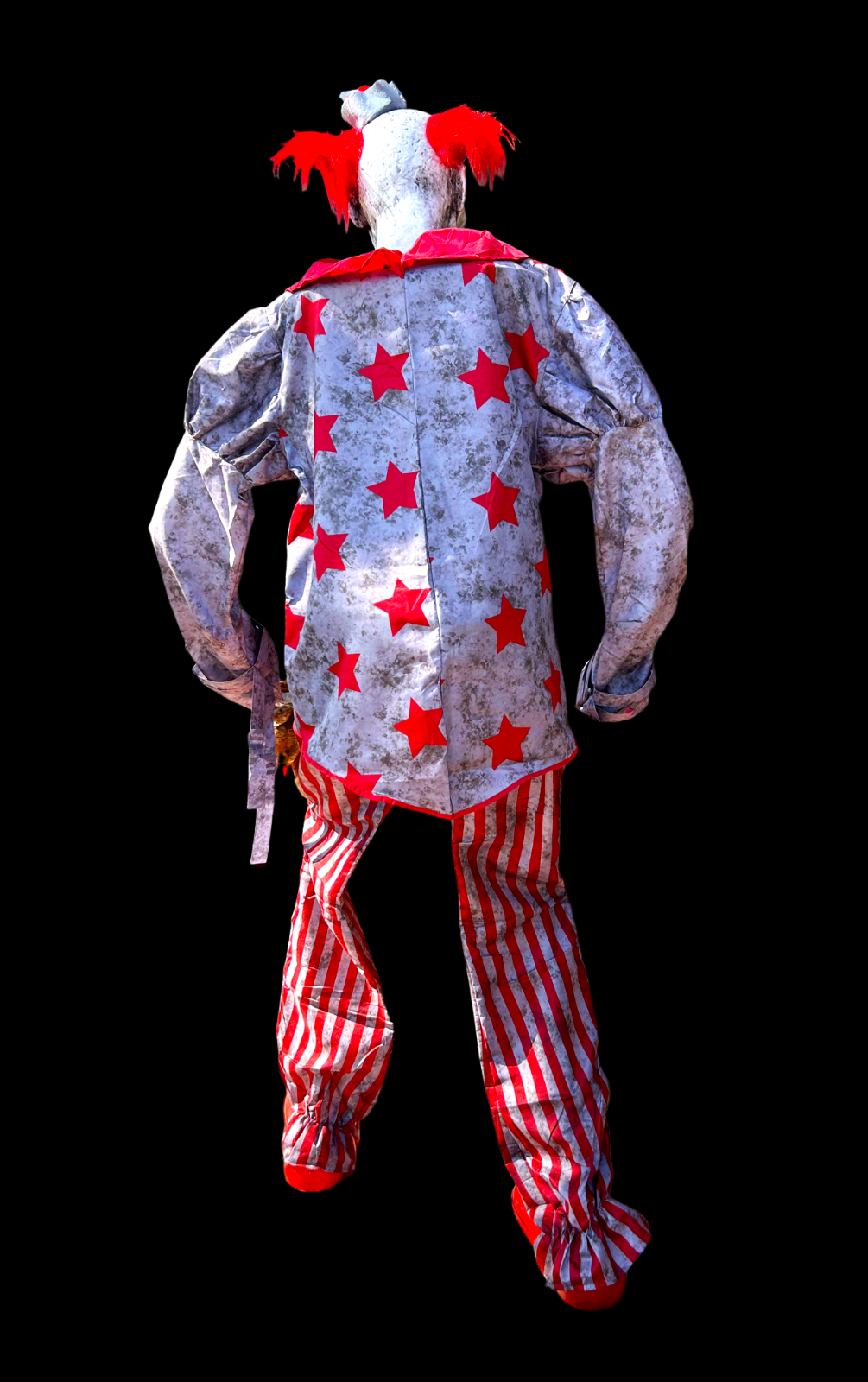 7 Foot Animatronics Pesky the Clown Motion Detection Haunting Talking ...