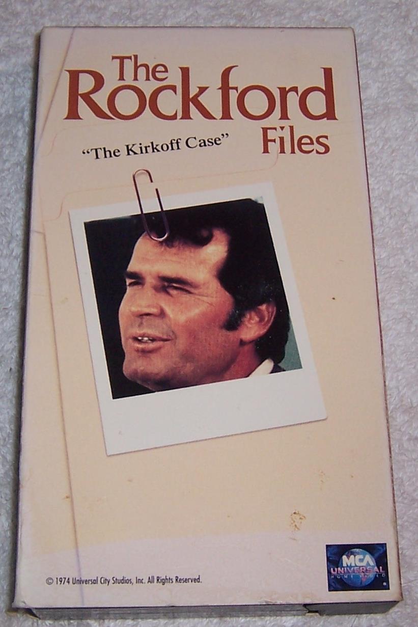 The Rockford Files: The Kirkoff Case VHS Video James Woods James Garner ...