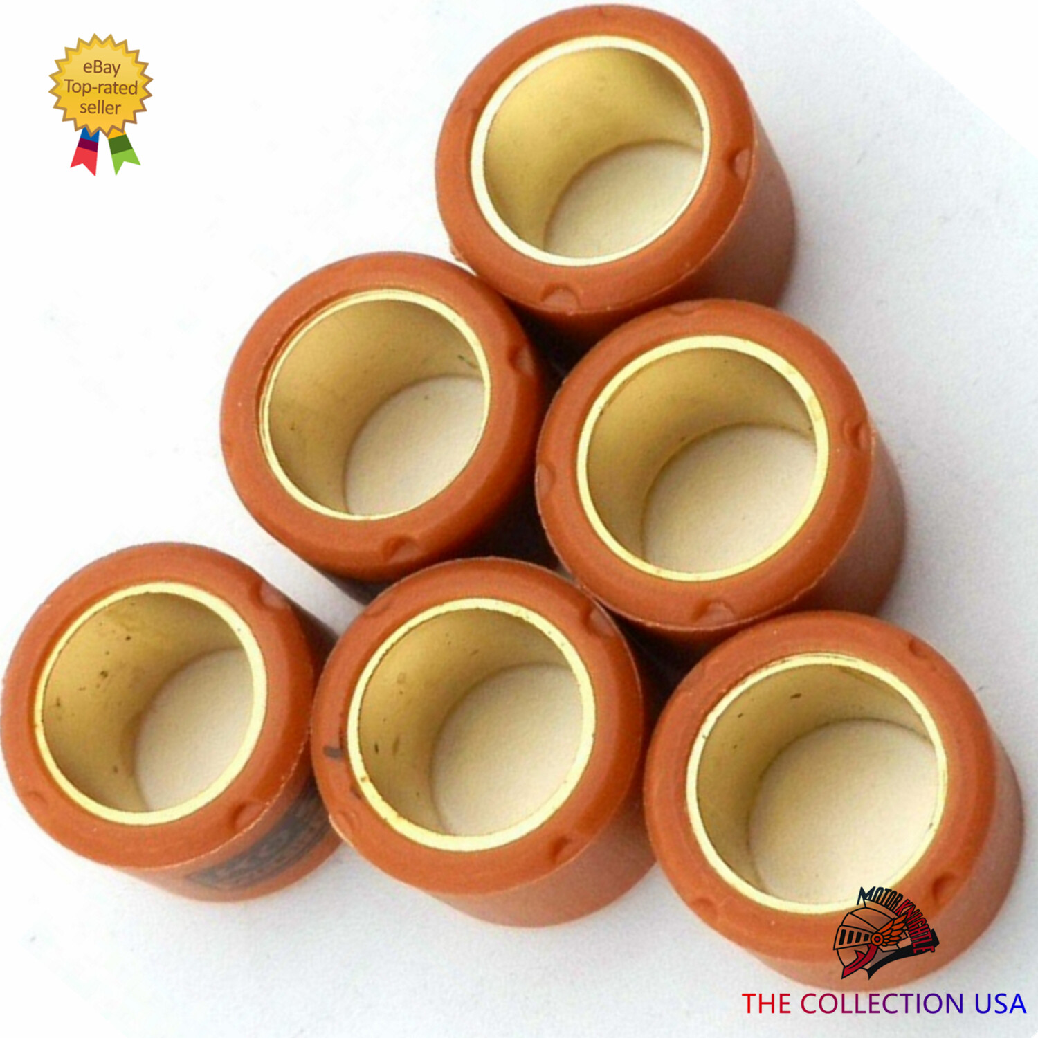 Performance Variator Weights Round 16x13mm 8-gram Set For Gy6 50cc ...