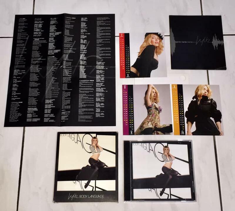 Kylie Minogue Body Language Album Cover