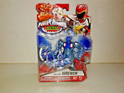 Power Rangers Dino Super Charge WRENCH 5" Villain 2016 NISP FREE ...