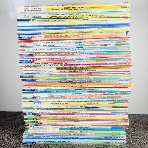 Children Readers Levels 1-4 Paperback Books Lot 86 Age 3-8 PreK- 3 ...